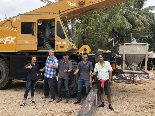 The crane operator was super cool. Thank you! - Global Dimension