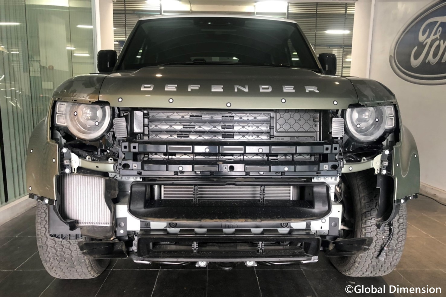 3D Laser Scanning a Land Rover Defender 2020 - Global Dimension