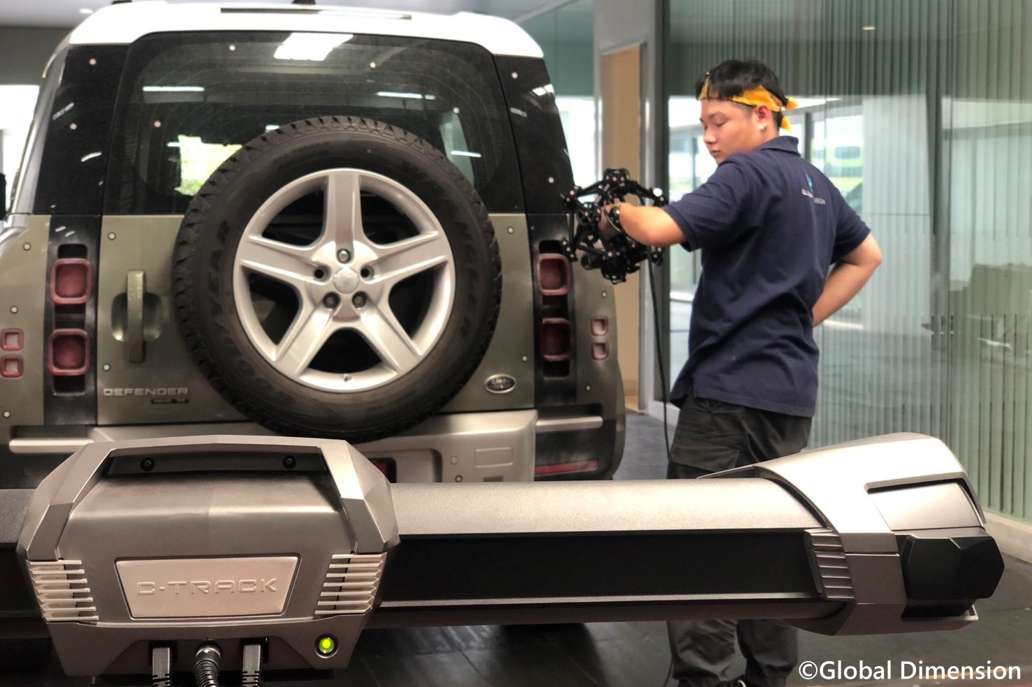 3D Laser Scanning a Land Rover Defender 2020 - Global Dimension