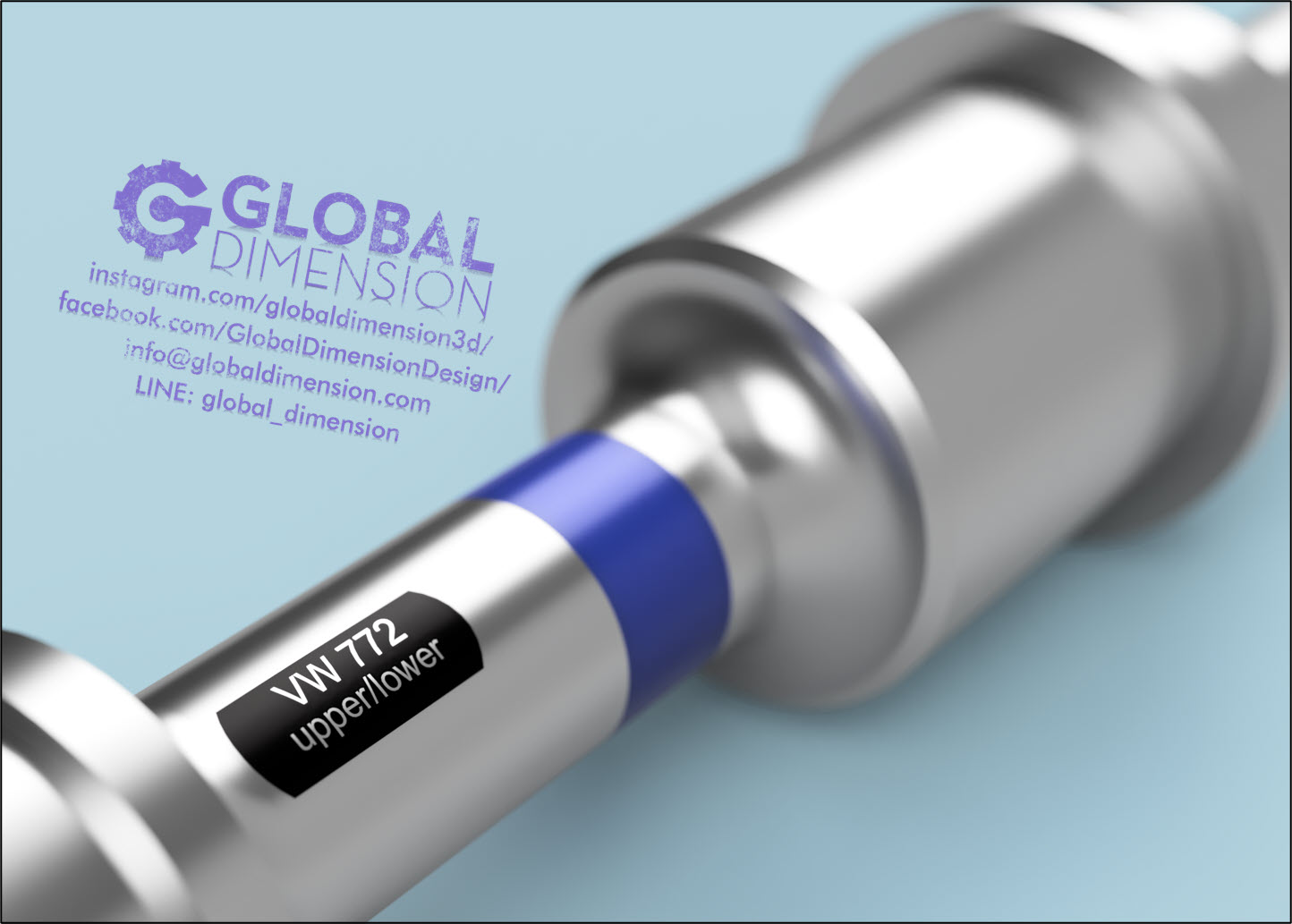 VW Tool - Drift for bushes 772 - Global Dimension